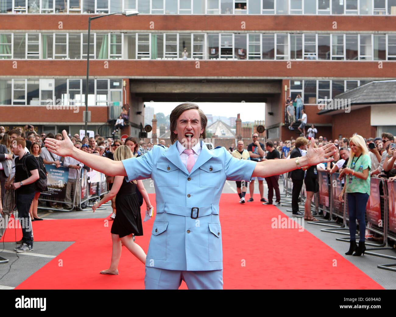 Alan Partridge: Alpha Papa Premiere - Norwich Stock Photo - Alamy