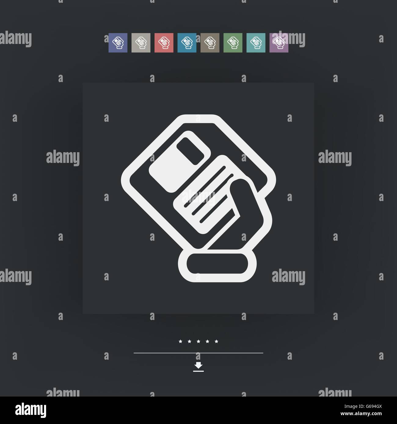 Saving data icon Stock Vector Image & Art - Alamy