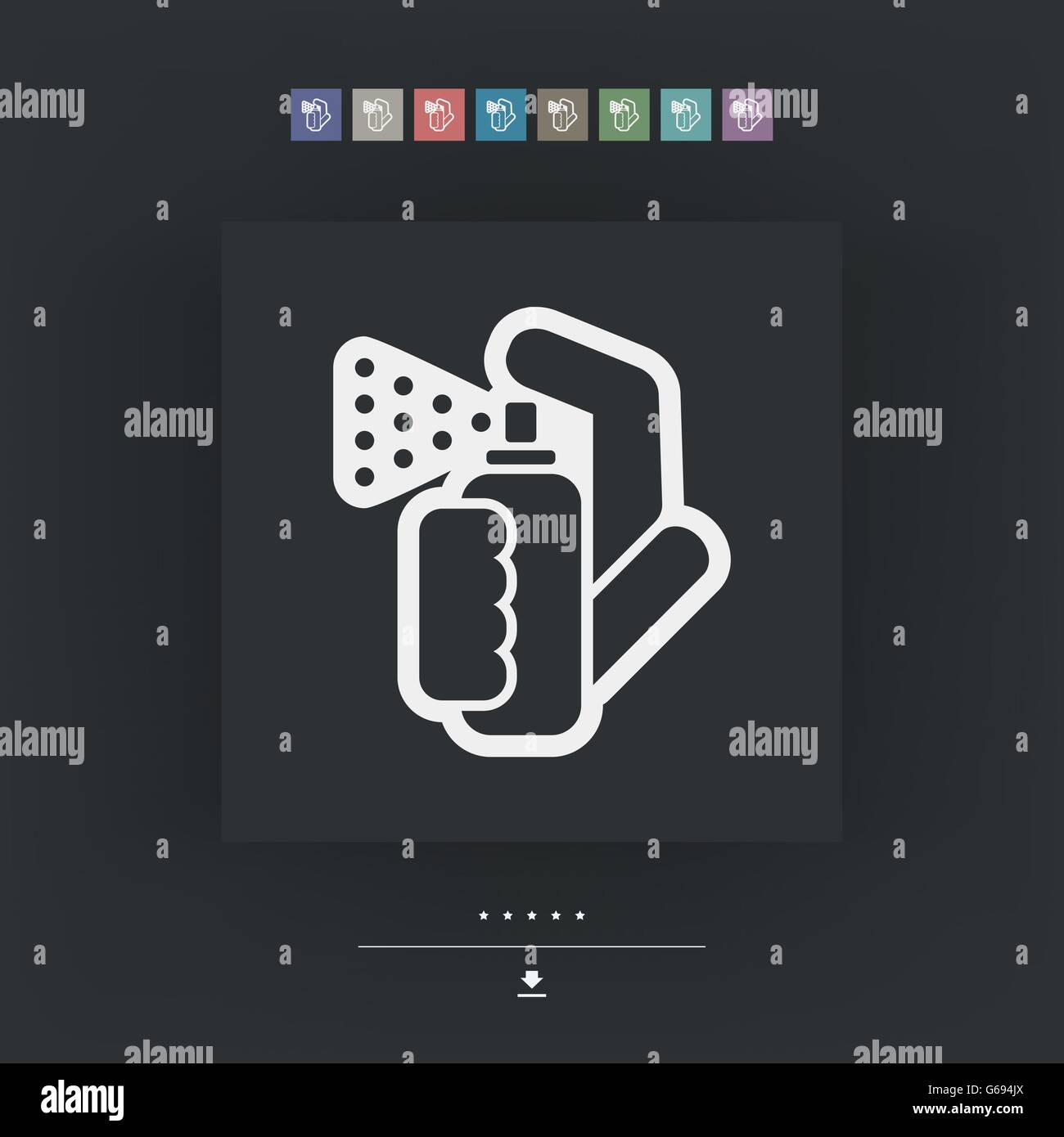 Pesticide spray vector vectors hi-res stock photography and images - Alamy