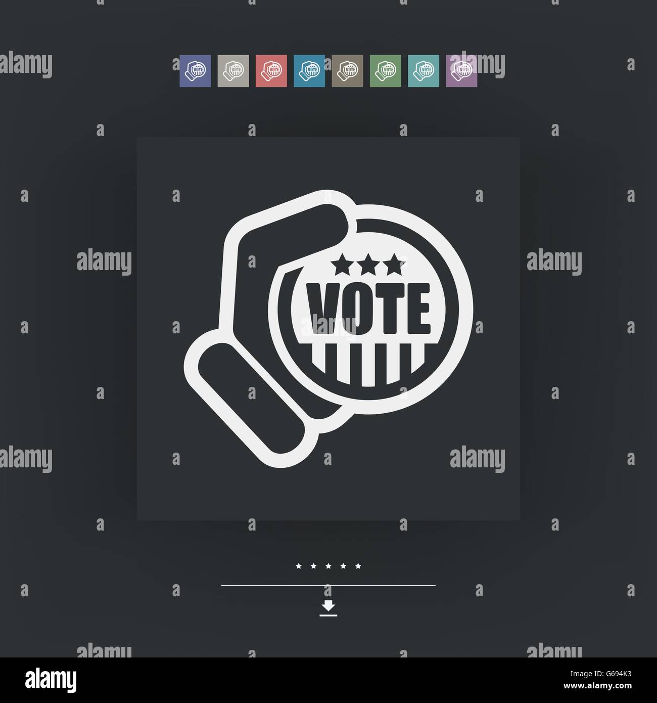 Primary vote Stock Vector Images - Alamy
