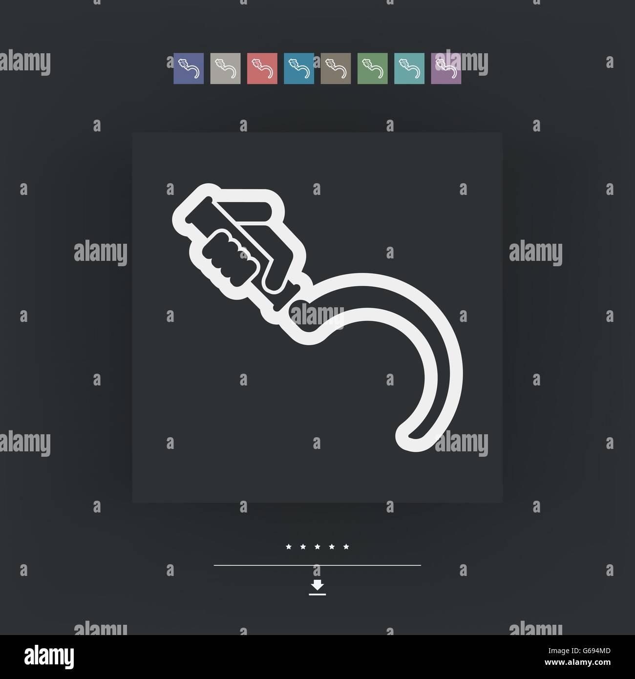 Sickle tool Stock Vector Images - Alamy