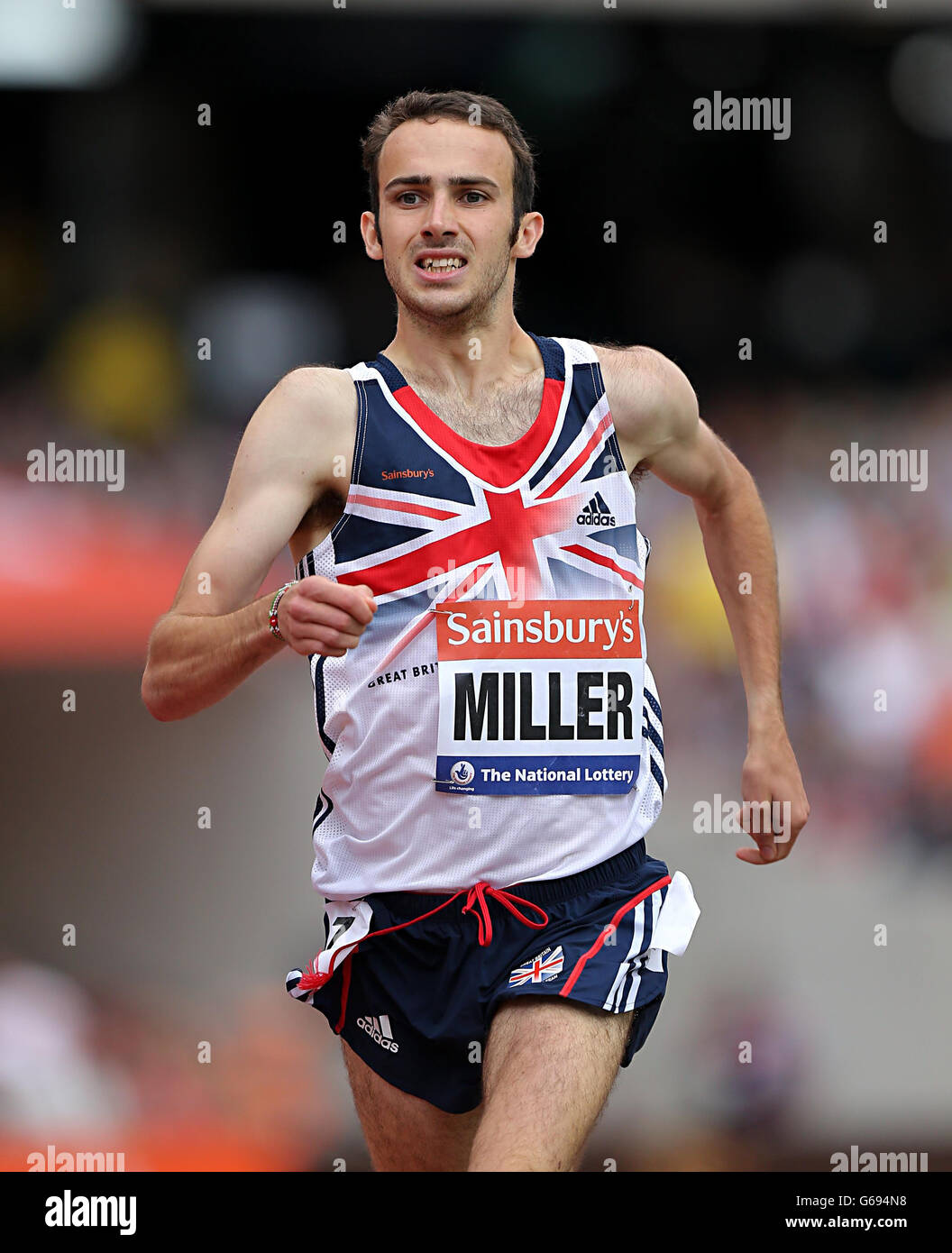 Great Britain's Dean Miller during the Men's T36/37 800 metres during ...