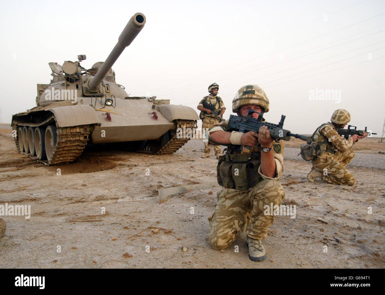 British Forces in Iraq Stock Photo - Alamy