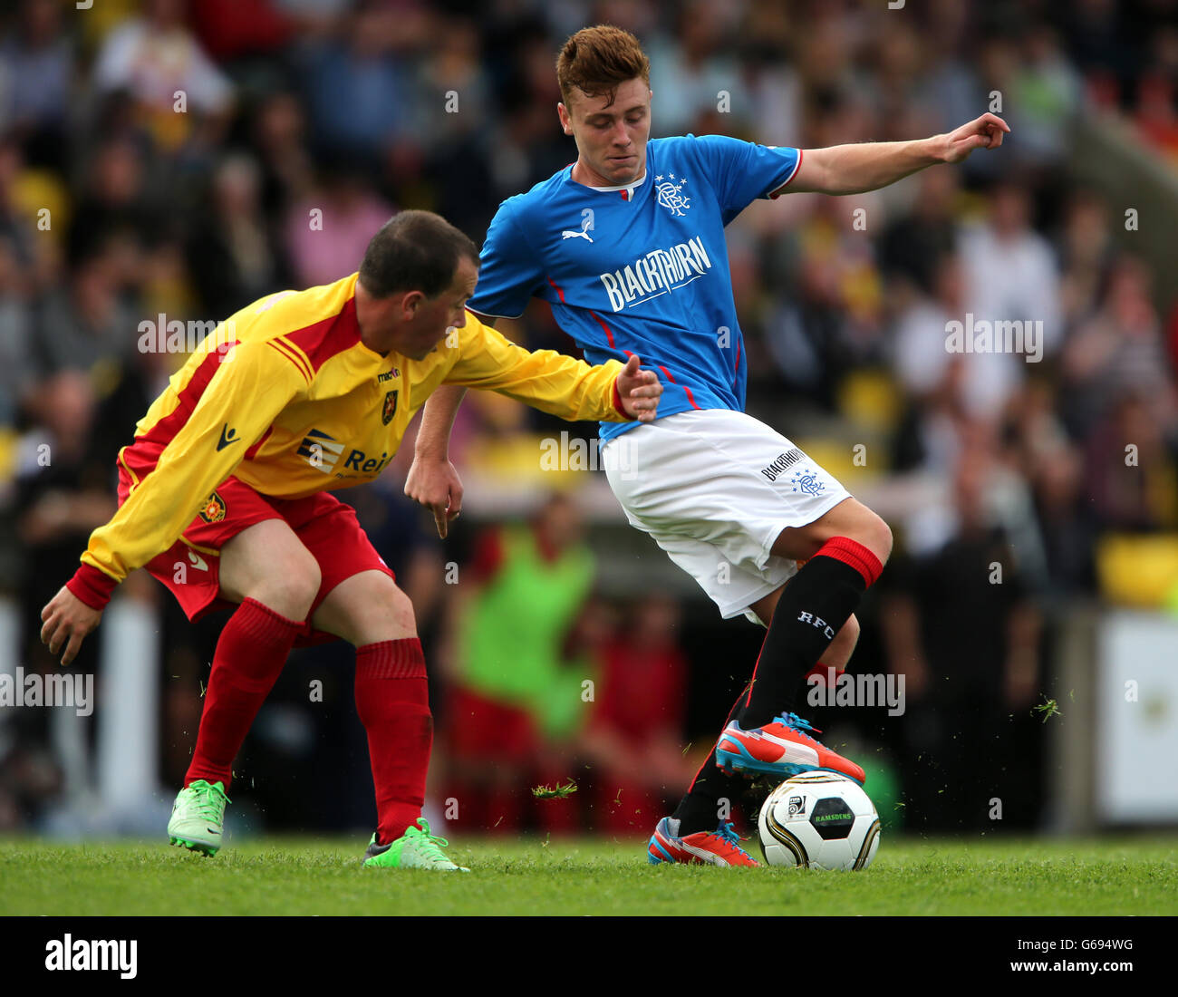 Albion rovers v rangers hi-res stock photography and images - Alamy