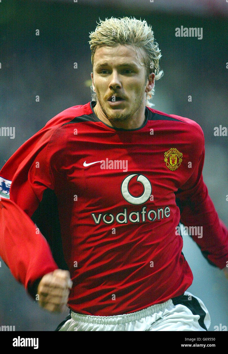 David beckham manchester united 2003 hi-res stock photography and ...