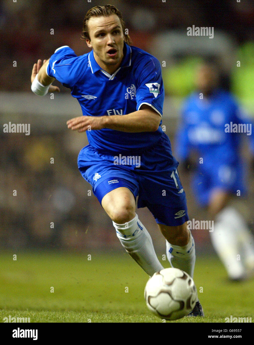 Chelseas boudewijn zenden in action hi-res stock photography and images ...