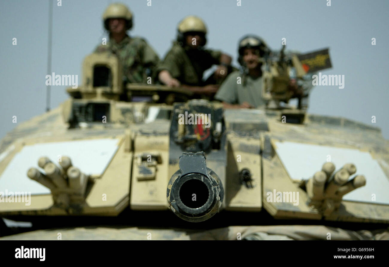 British Forces in Iraq Stock Photo - Alamy