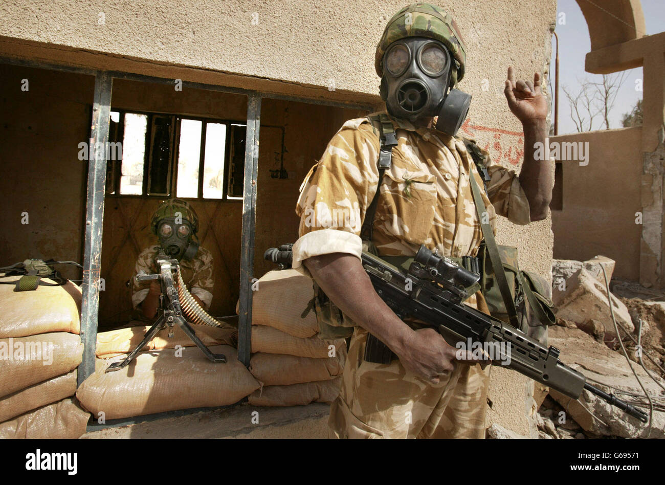 British Forces in Iraq Stock Photo - Alamy
