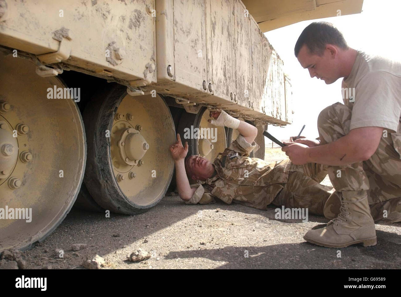 Tank crew members hi-res stock photography and images - Alamy