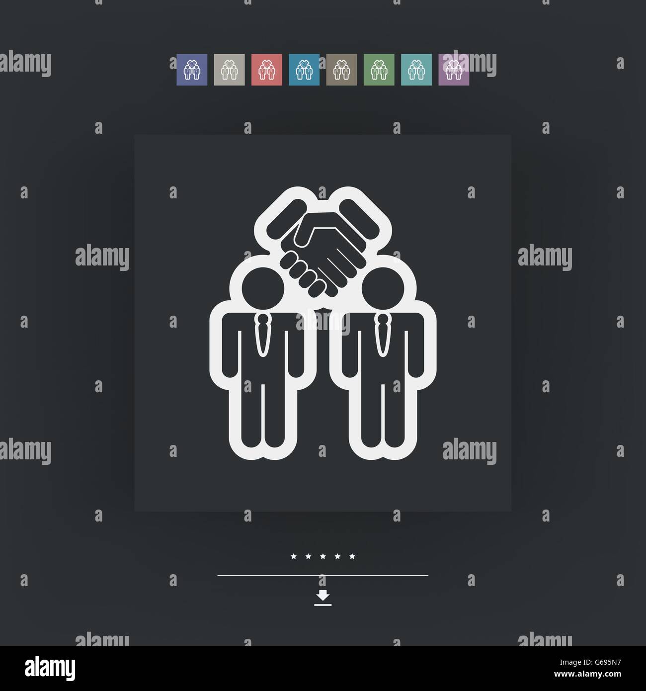 Agreed vector vectors hi-res stock photography and images - Alamy