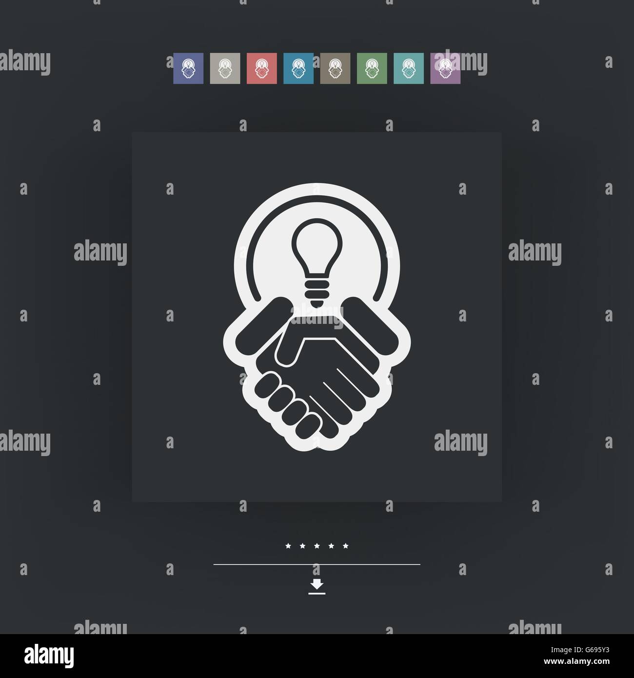 Agree new idea Stock Vector Image & Art - Alamy