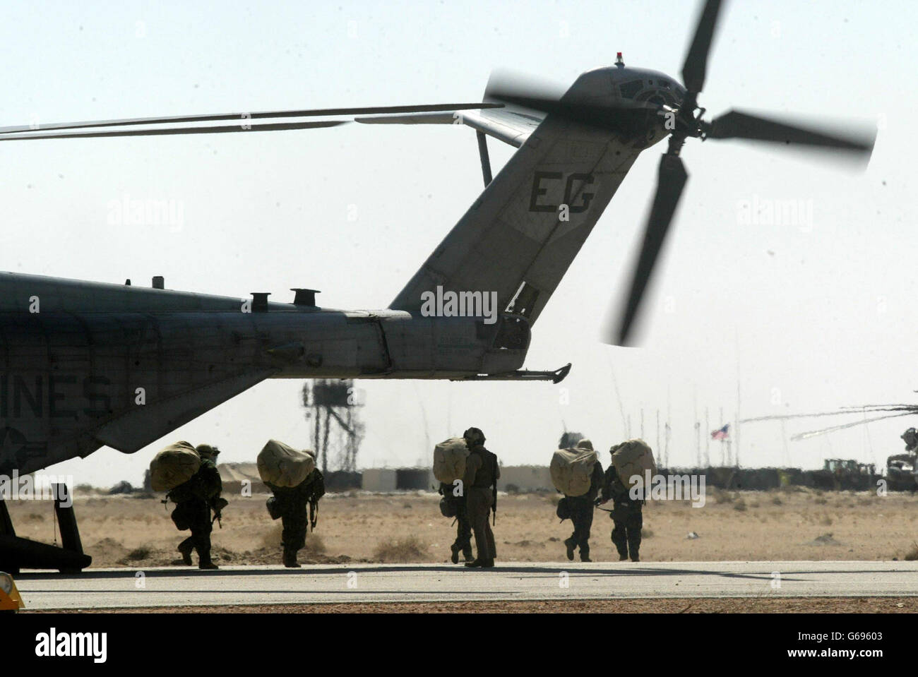 Helicopter base operation hi-res stock photography and images - Alamy