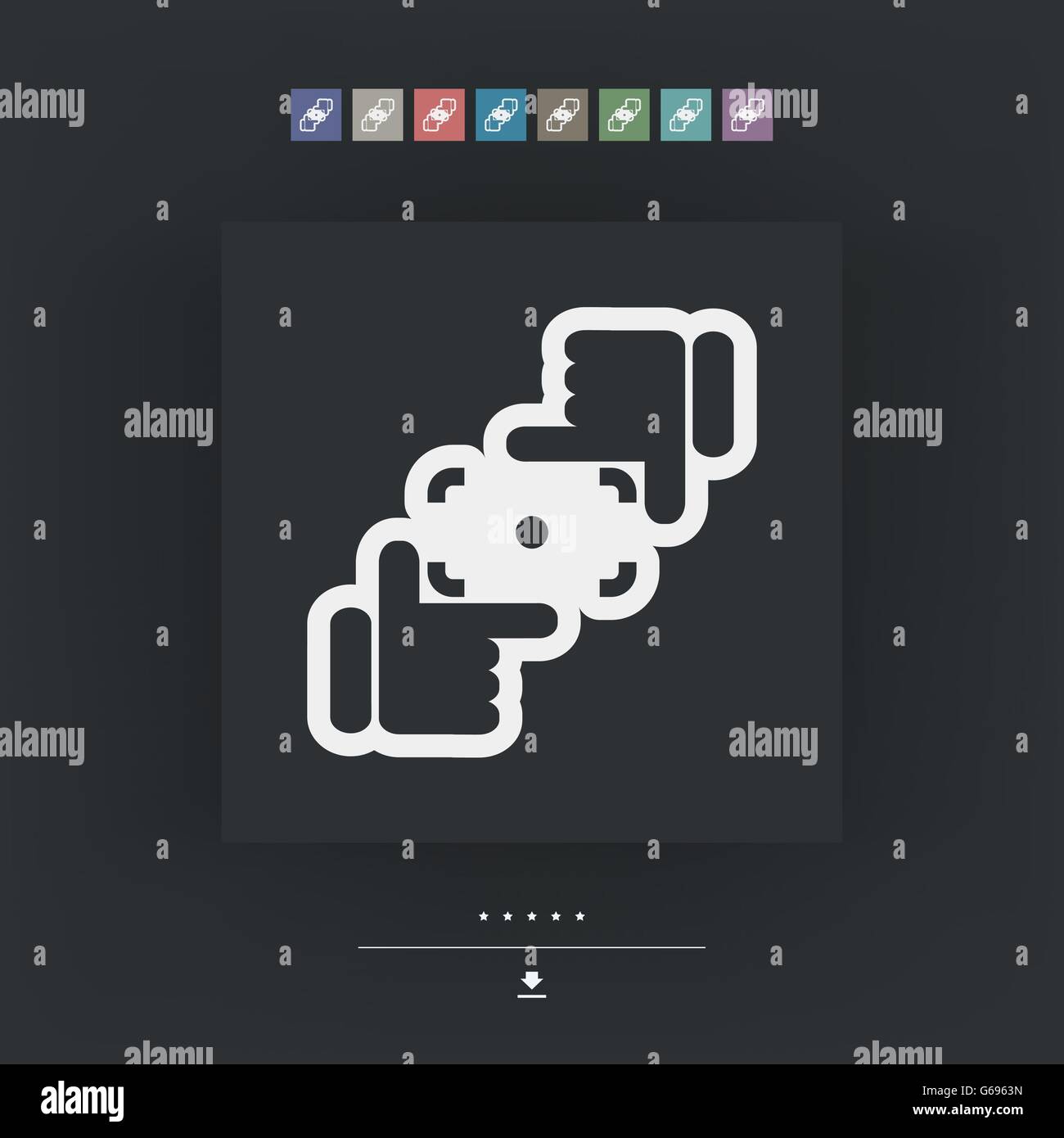 Camera lens simulation Stock Vector Image & Art - Alamy