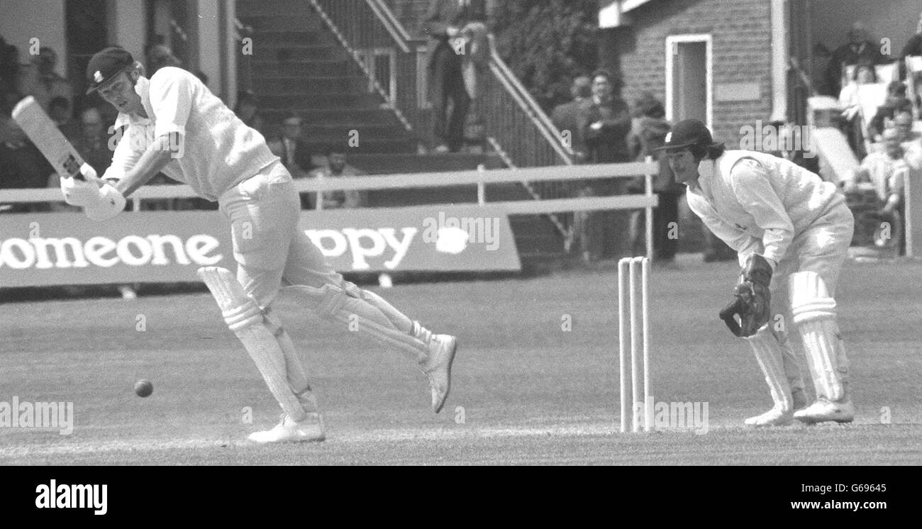 Kent's Alan Knott. Kent's Alan Knott keeping wicket as Sussex captain ...