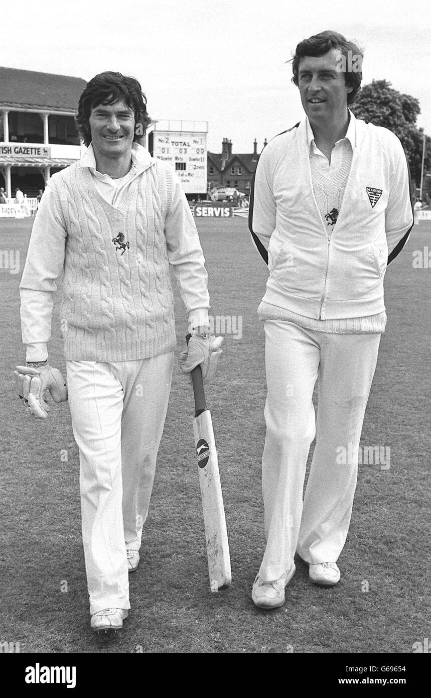 Alan knott cricket hi-res stock photography and images - Alamy