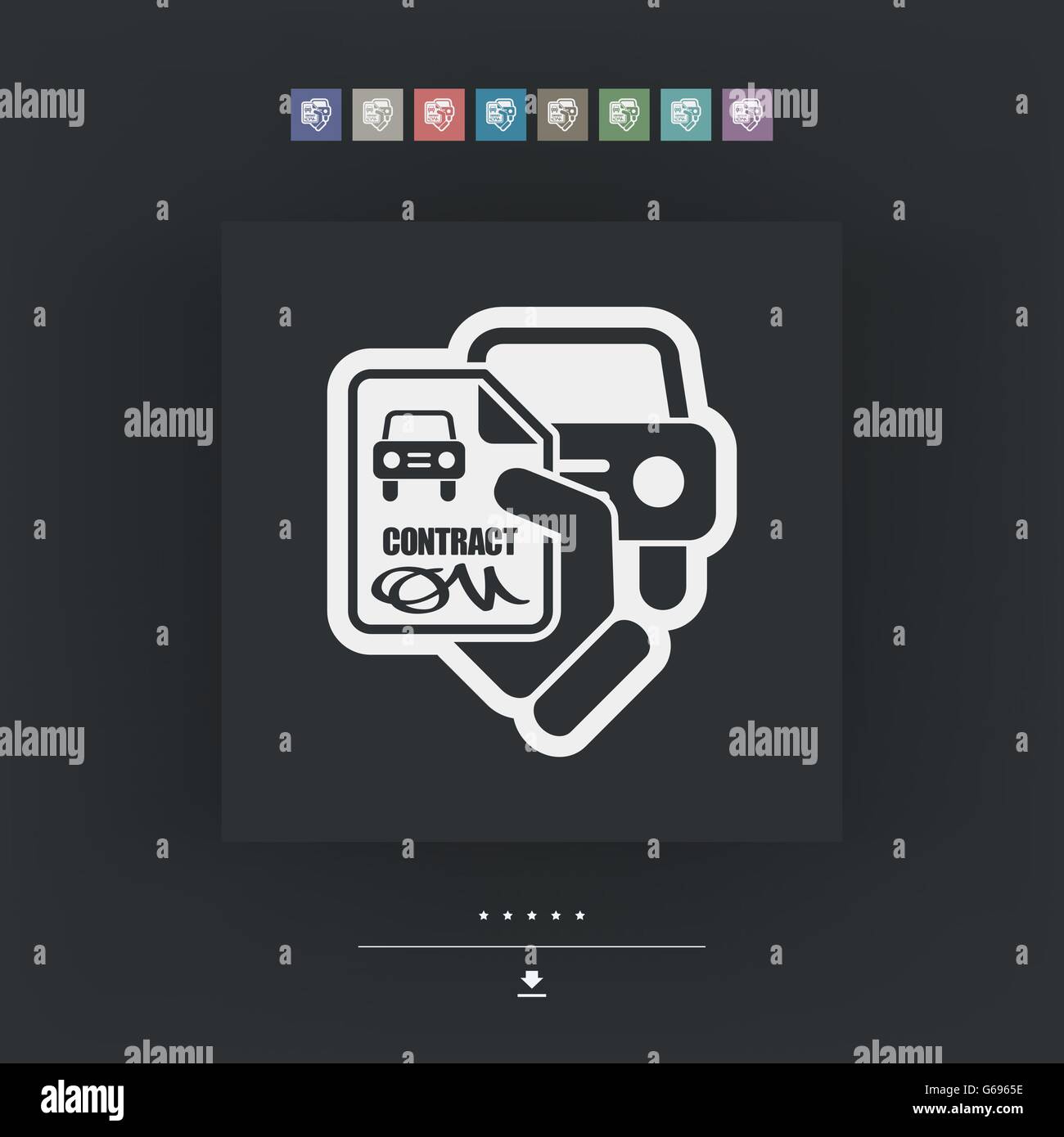 Driver drivers license identification Stock Vector Images - Alamy