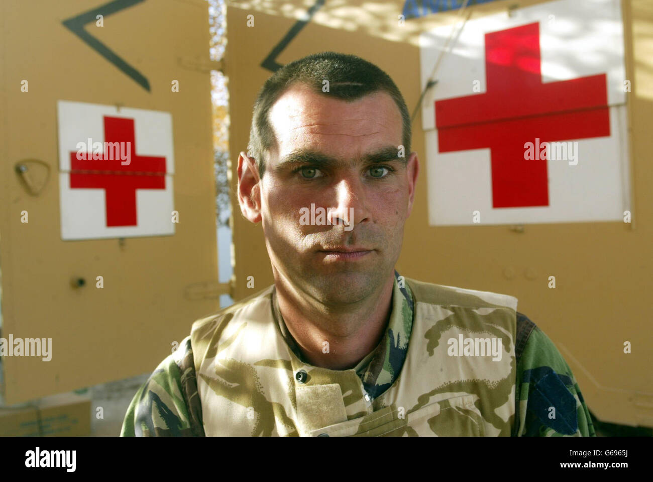 Iraq war sergeant glen reeves hi-res stock photography and images - Alamy