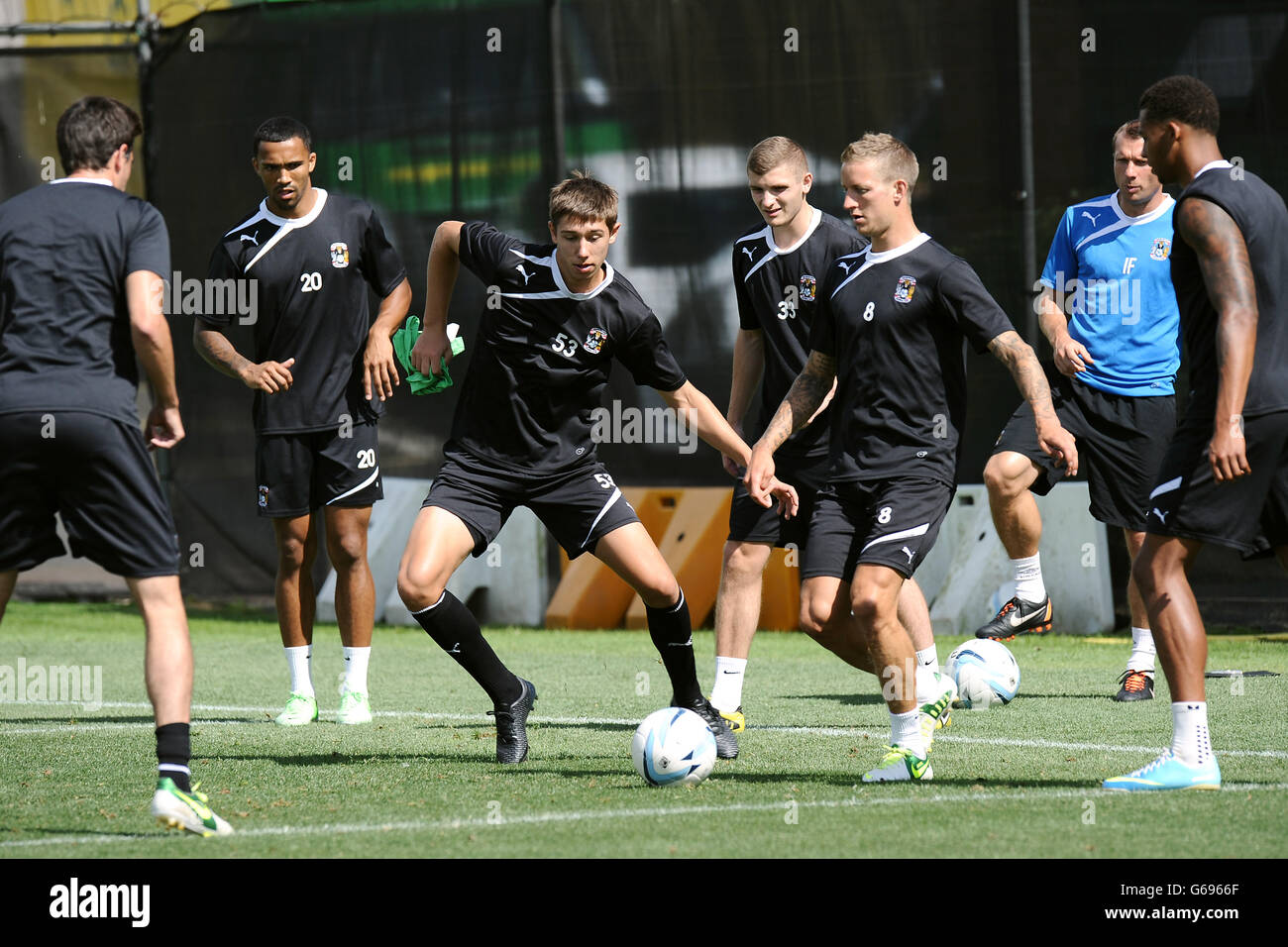 Coventry citys jack finch during training hi-res stock photography and ...