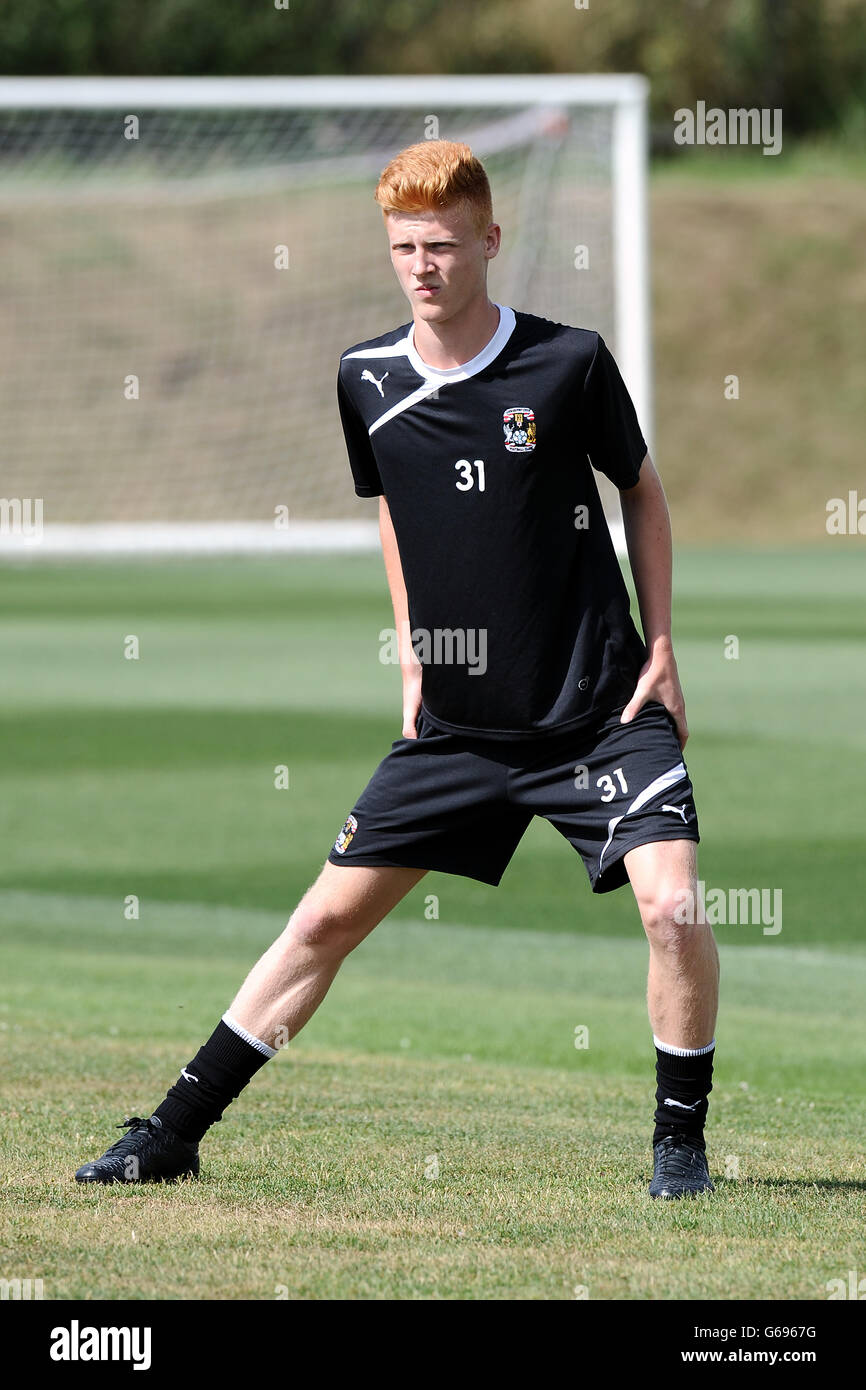 Coventry citys ryan haynes during training hi-res stock photography and ...