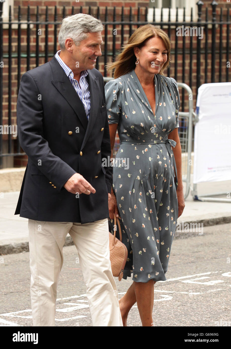 Birth of Prince George of Cambridge Stock Photo - Alamy