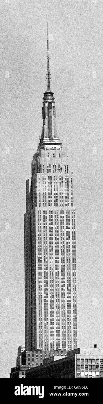Empire state black and white hi-res stock photography and images - Alamy