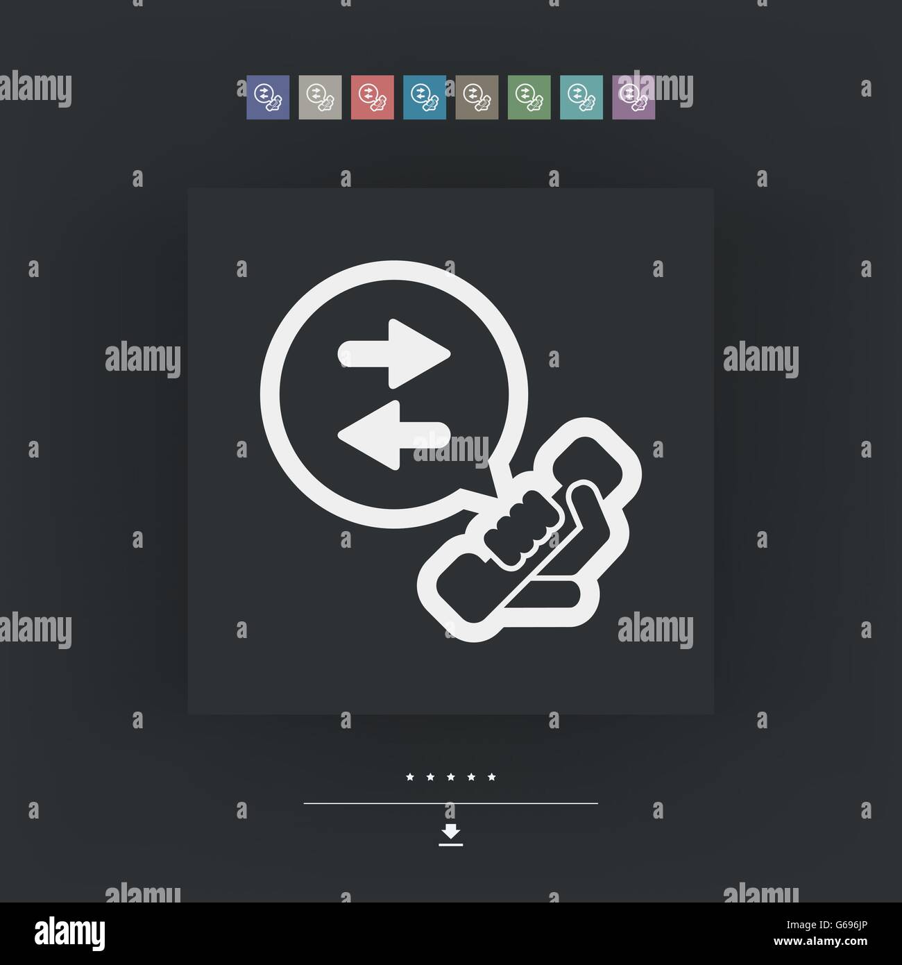 Phone call traffic Stock Vector Images - Alamy