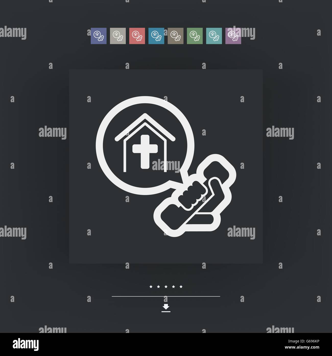 Christian church family Stock Vector Images - Alamy