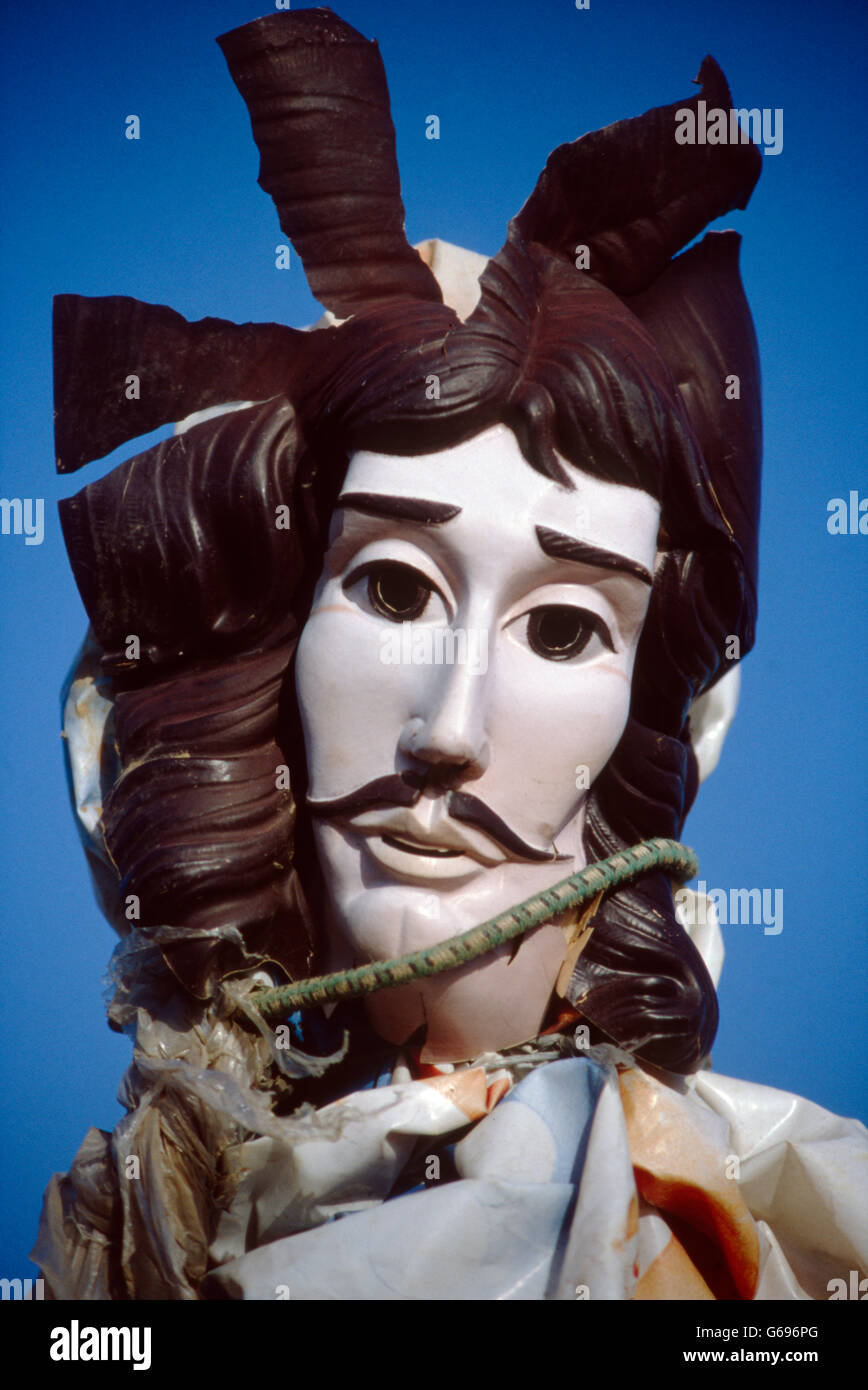 Scarecrow in the English landscape by Colin Garratt Stock Photo - Alamy