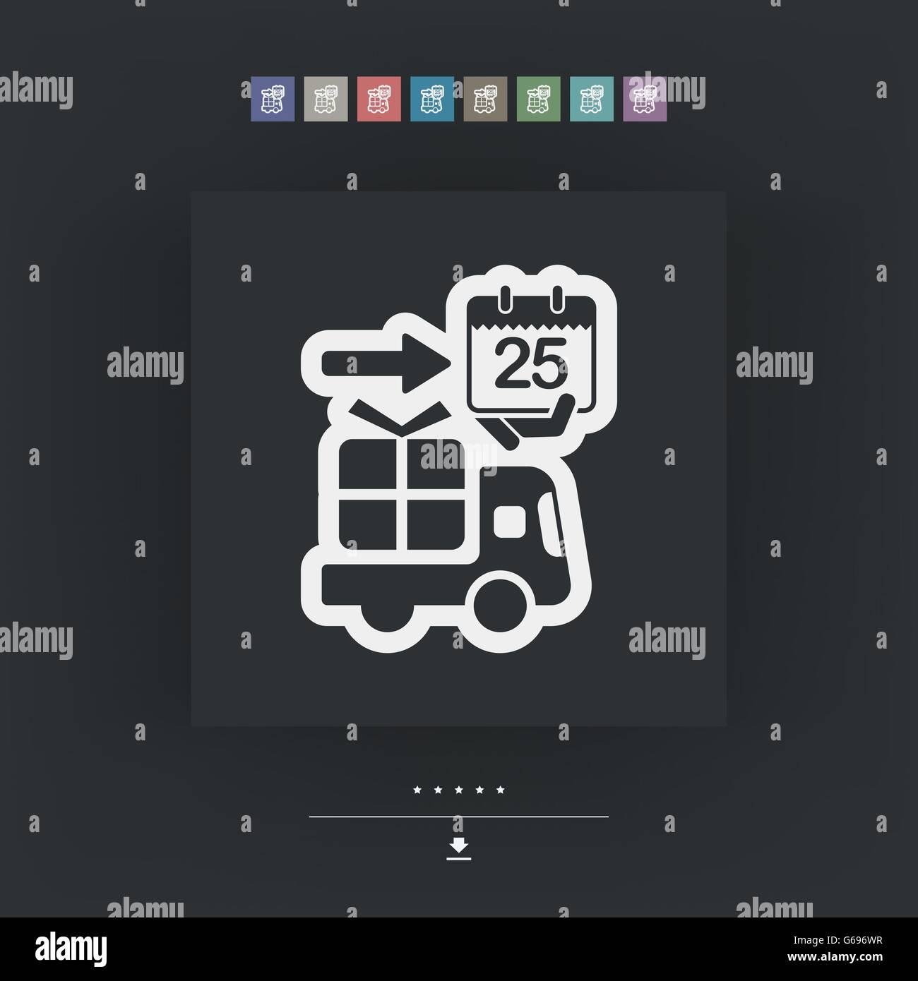 Slow delivery Stock Vector Images - Alamy