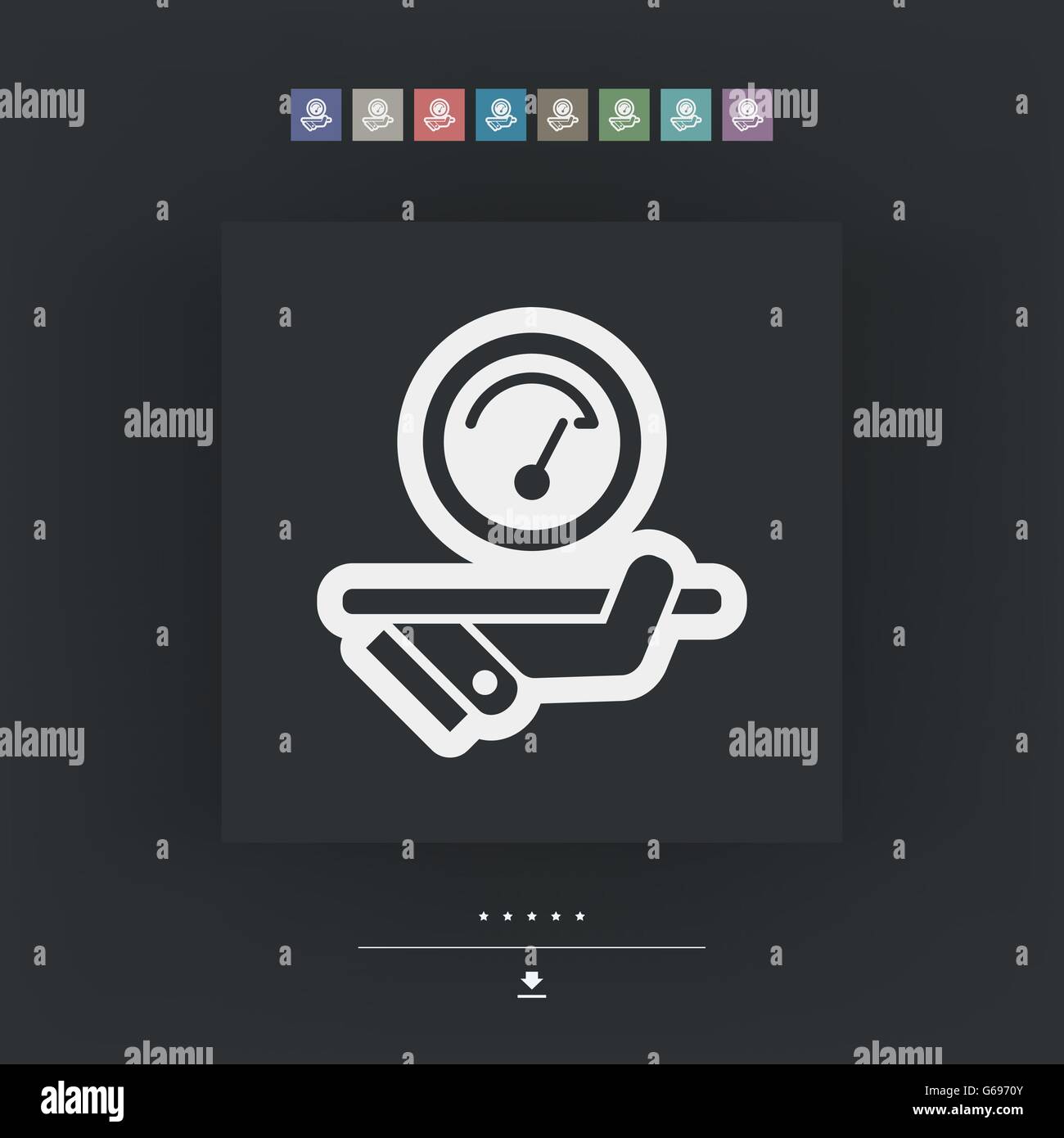 Delivery performance Stock Vector Images - Alamy