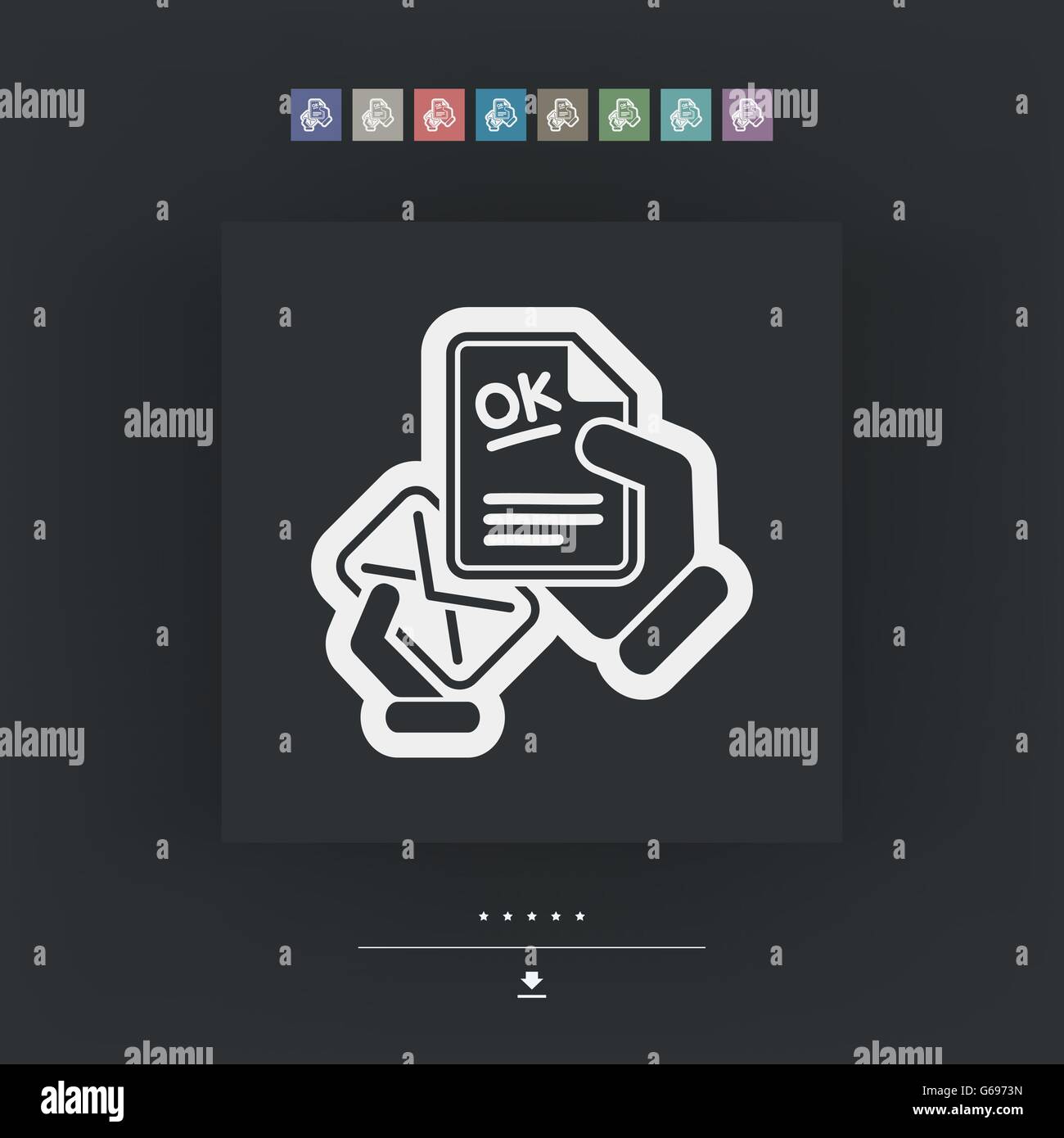 Positive outcome Stock Vector Images - Alamy