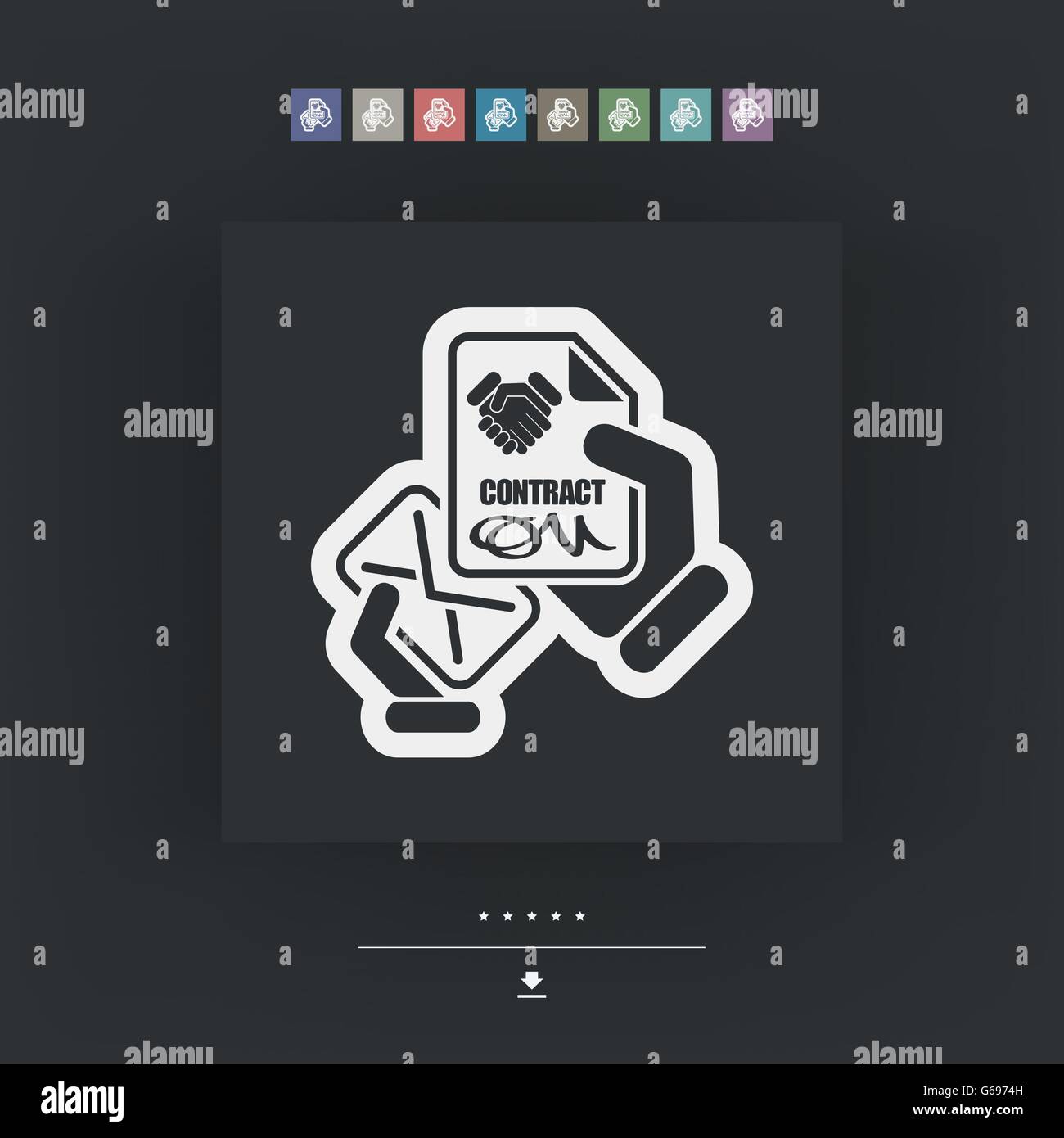 Human mail Stock Vector Images - Alamy