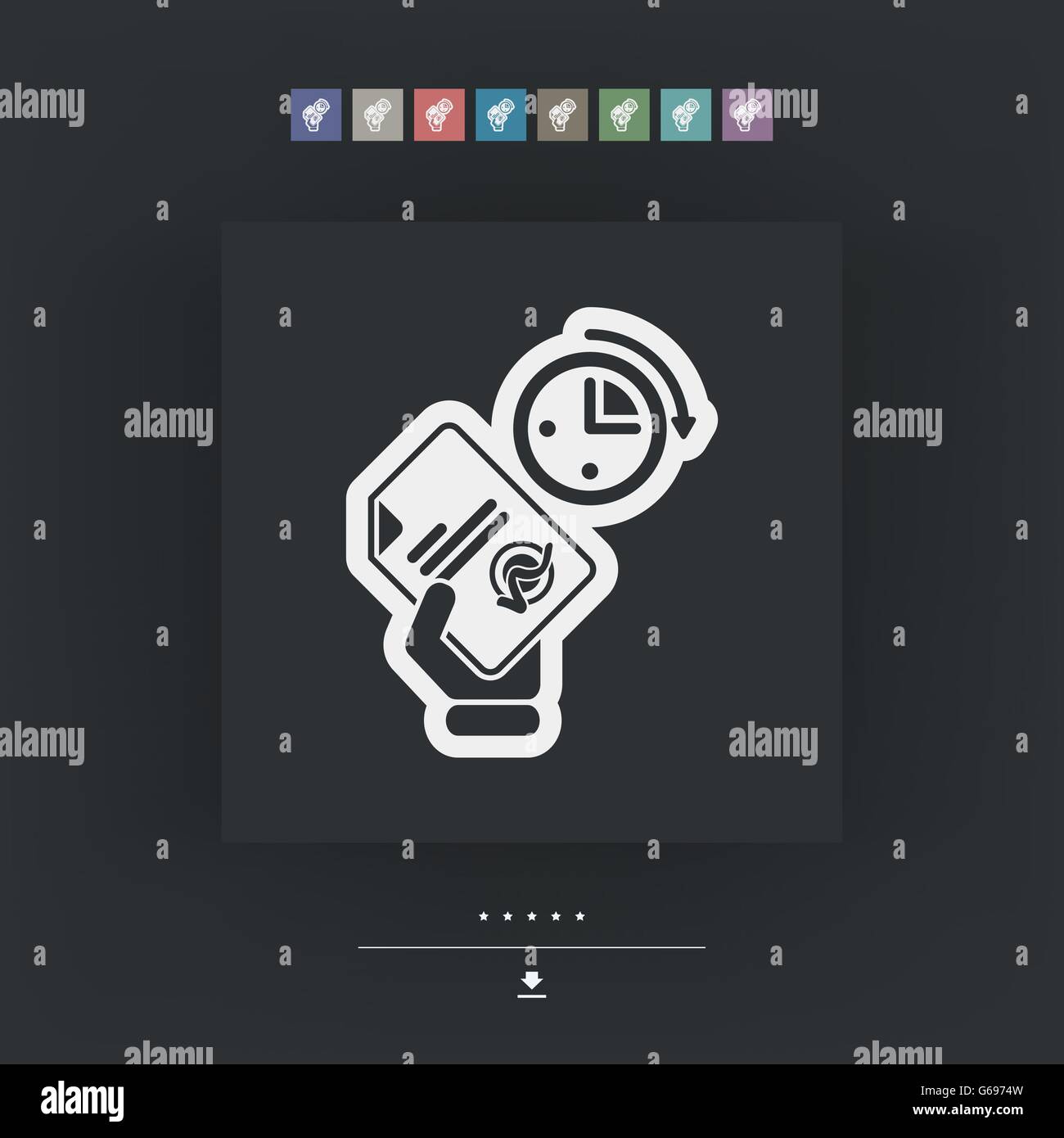 Official timing Stock Vector Images - Alamy