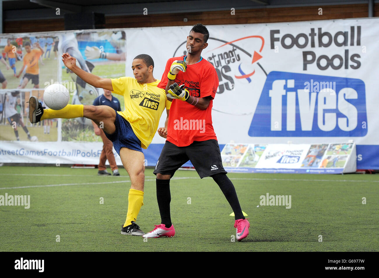 Sport fast track street games city academy bristol hi-res stock ...