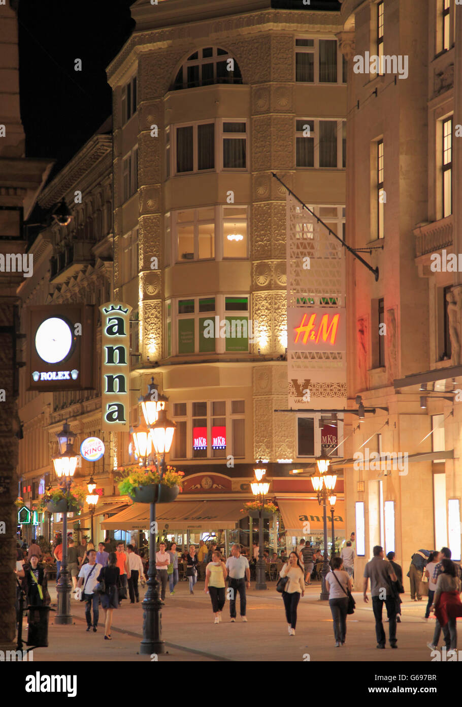 Vaci street hi-res stock photography and images - Alamy