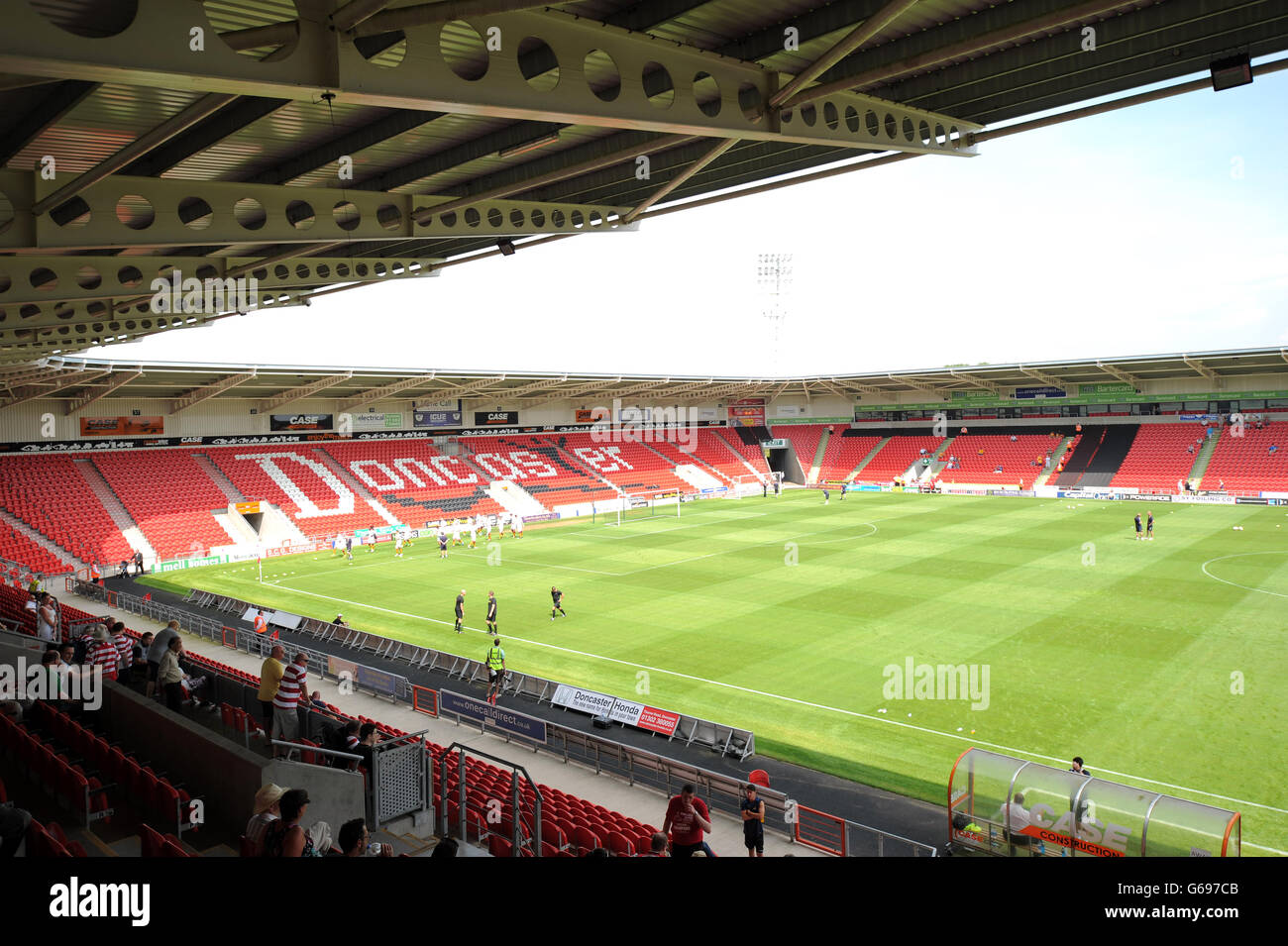 Keepmoat stadium general view hi-res stock photography and images - Alamy