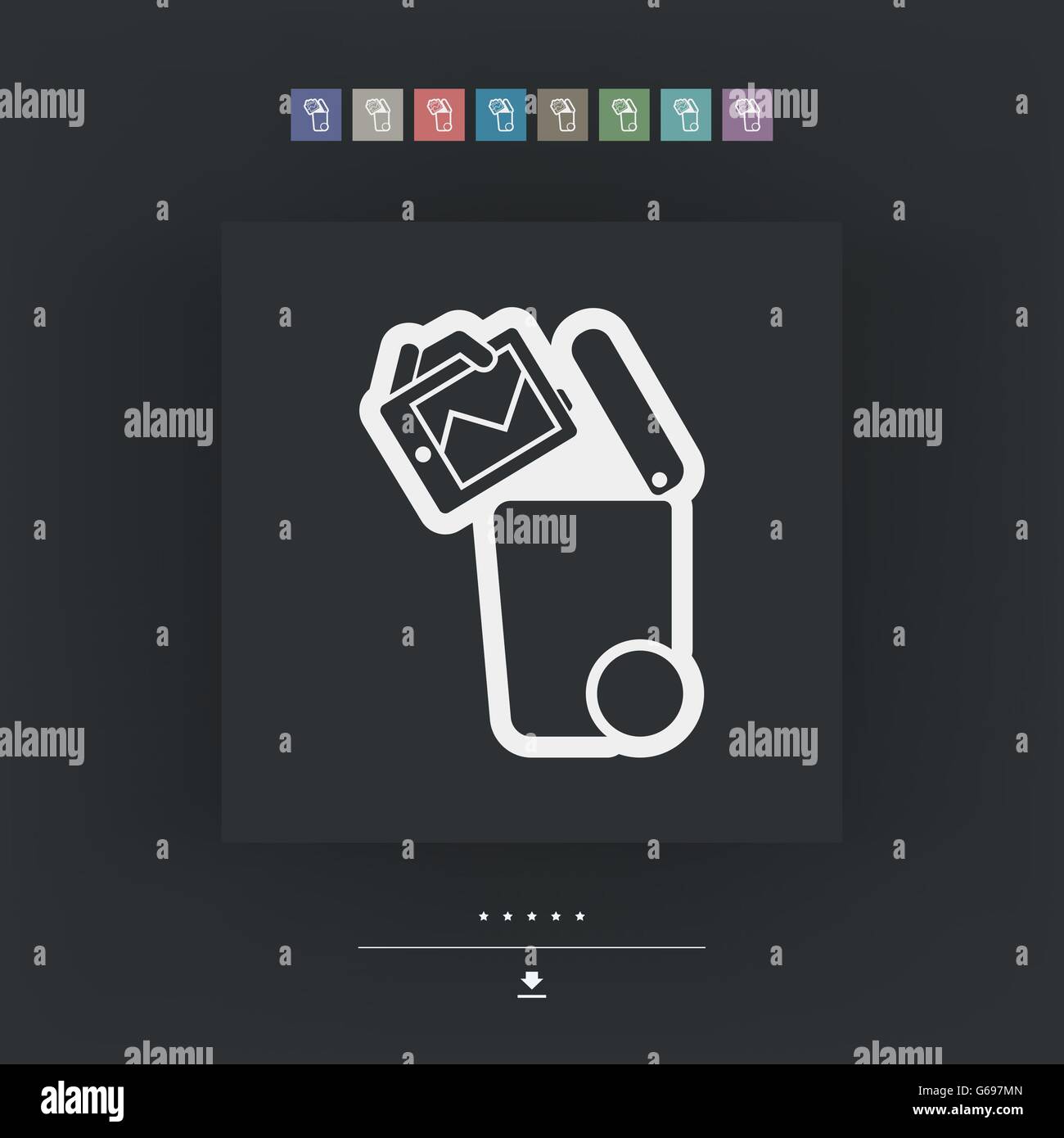 Green pollution screen Stock Vector Images - Alamy