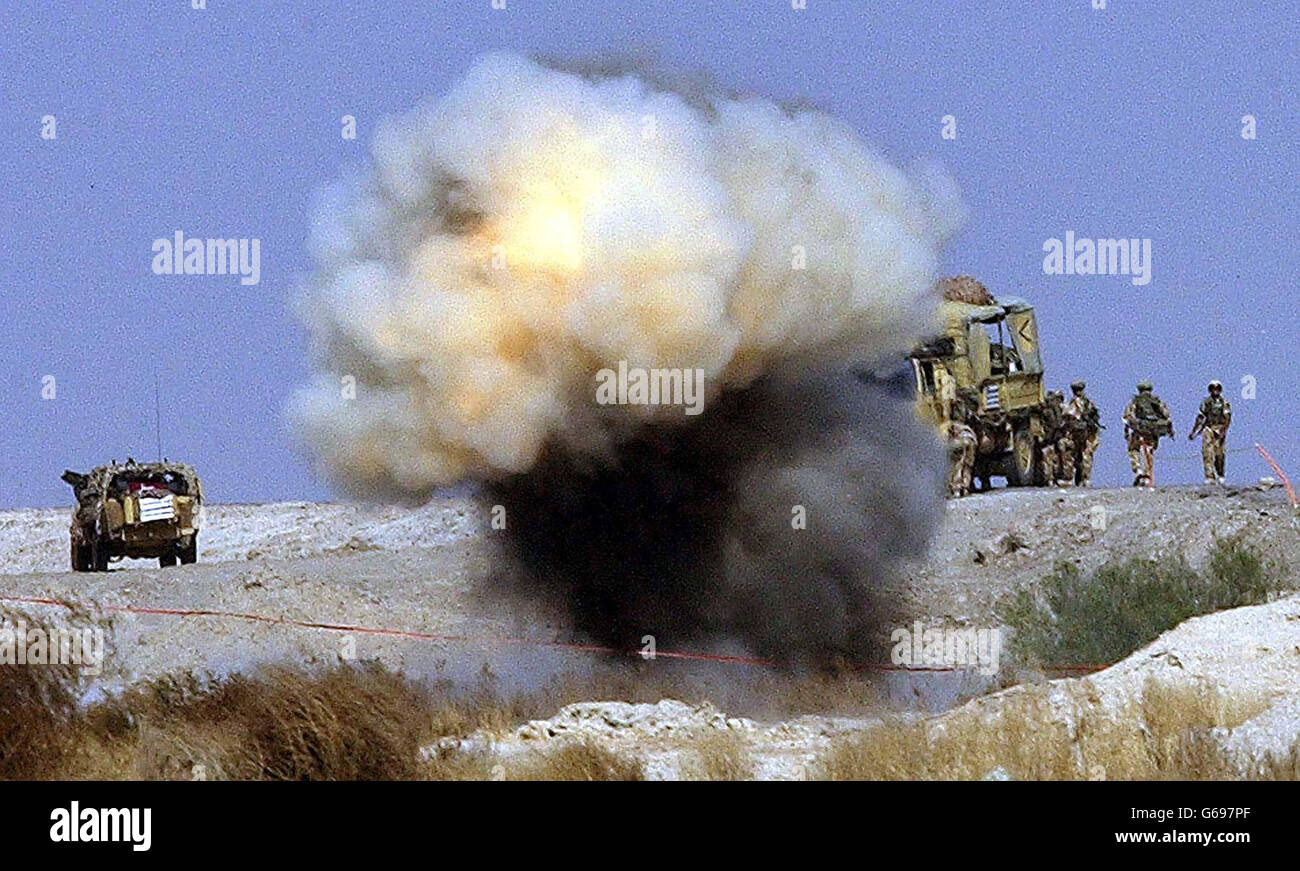 British Forces in Iraq Stock Photo - Alamy