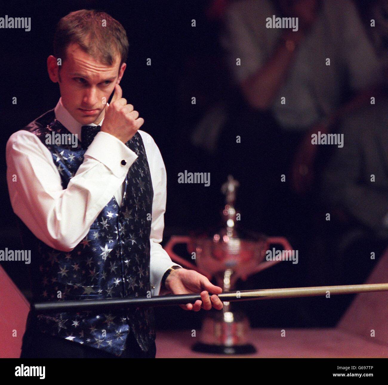World Snooker Championship Final Stock Photo - Alamy