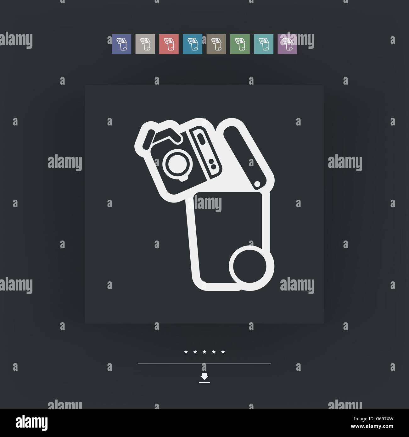 Environmental washing machine Stock Vector Images - Alamy