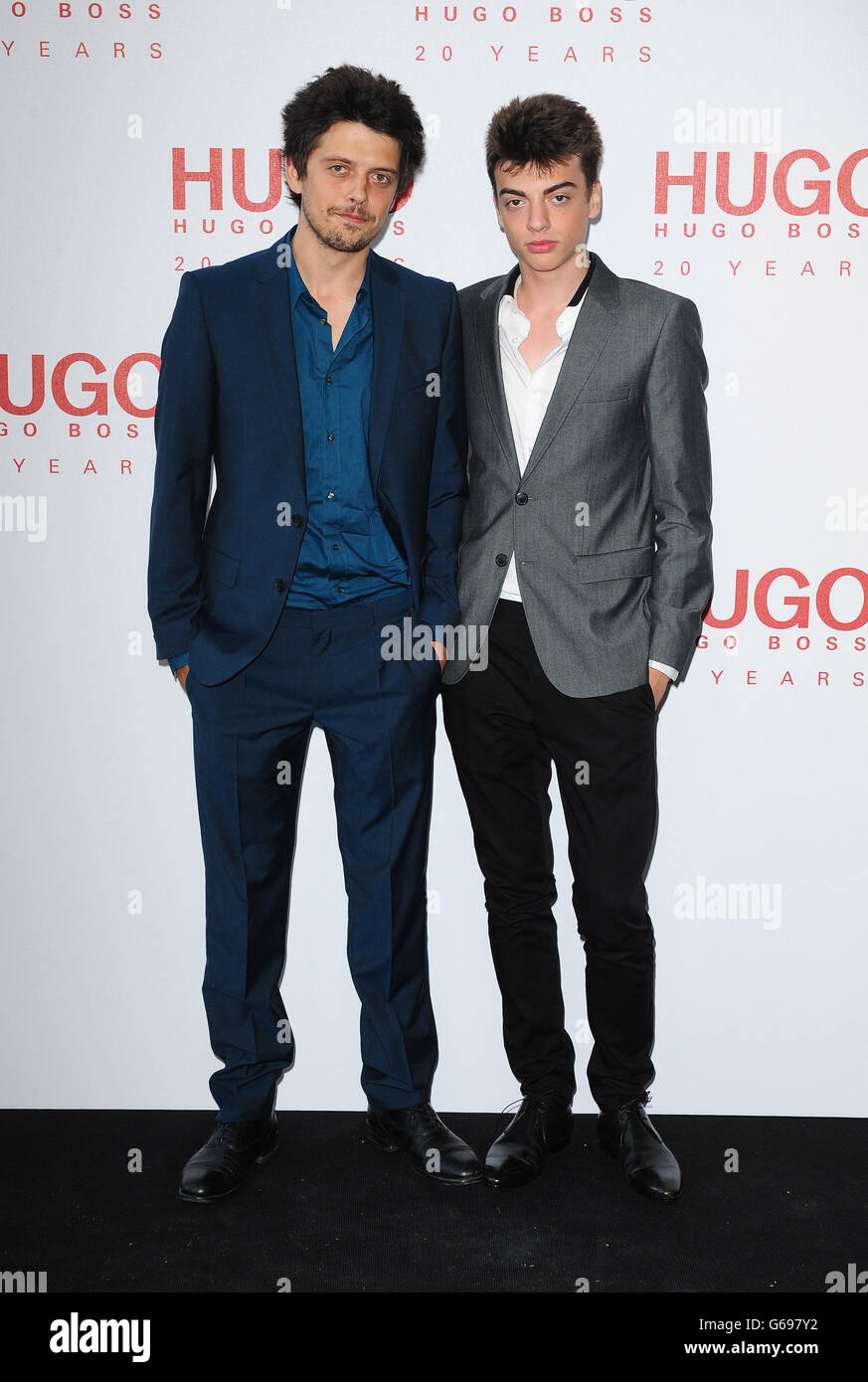 Fenton and Sacha Bailey arrive at the Hugo: Red Never Follows ...