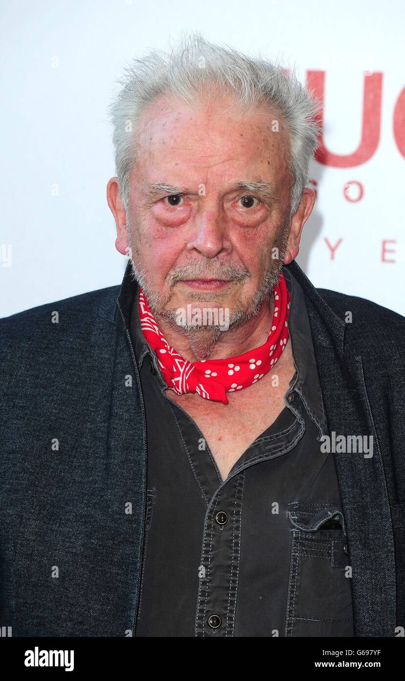 David bailey arrives at the hugo hi-res stock photography and images ...