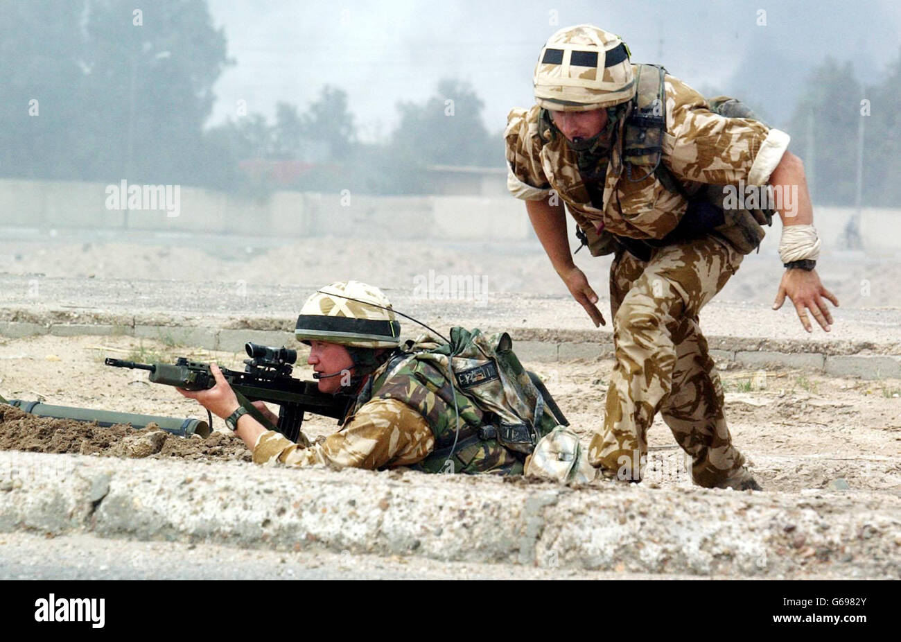 British Forces in Iraq Stock Photo - Alamy