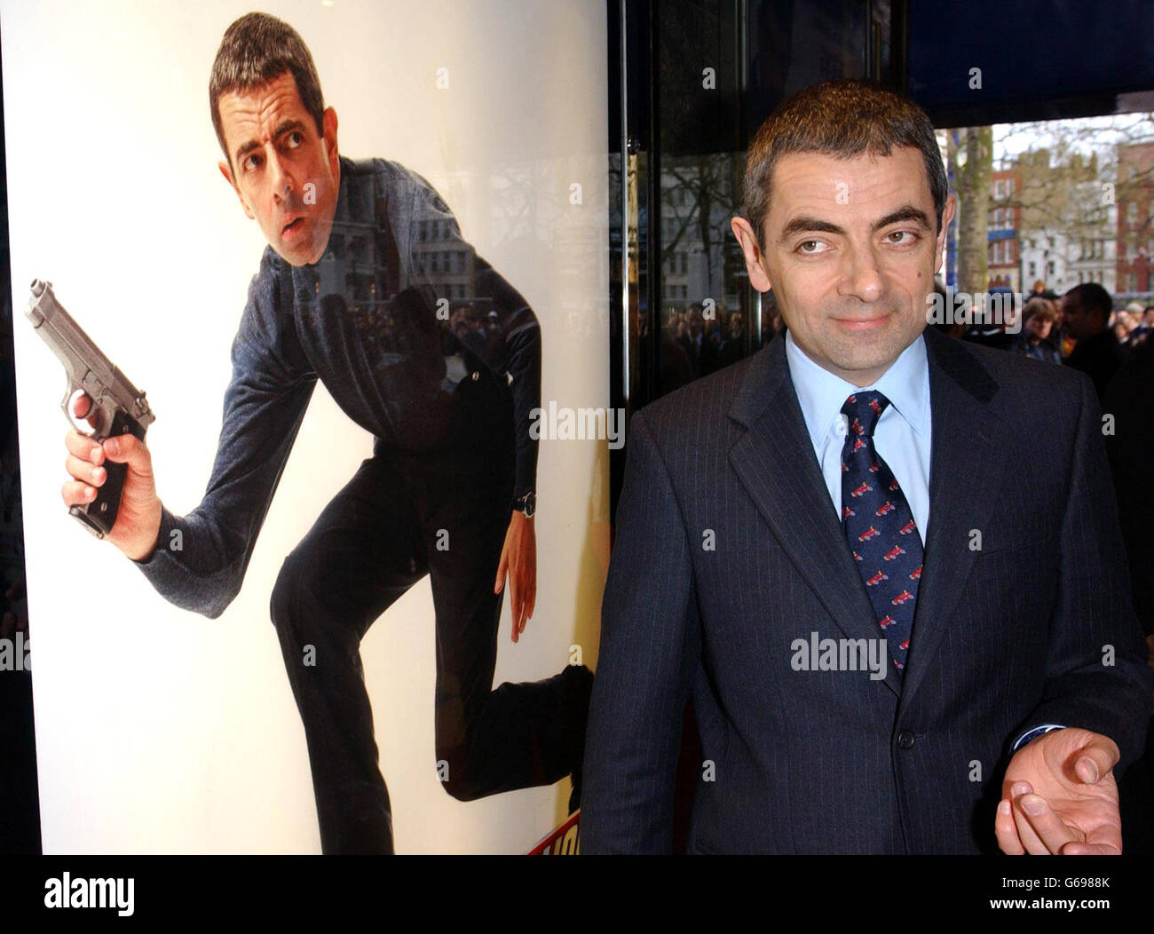 Atkinson - Johnny English Premiere Stock Photo - Alamy
