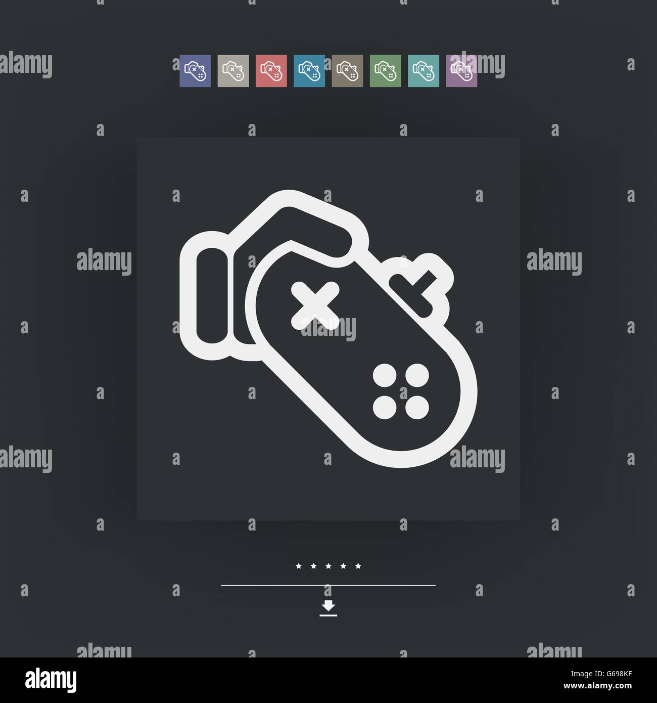 Kids arcade game Stock Vector Images - Alamy