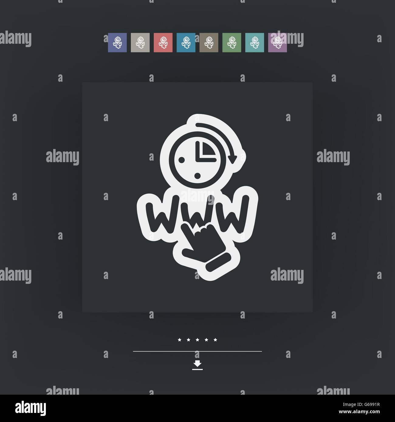 Slow web Stock Vector Images - Alamy