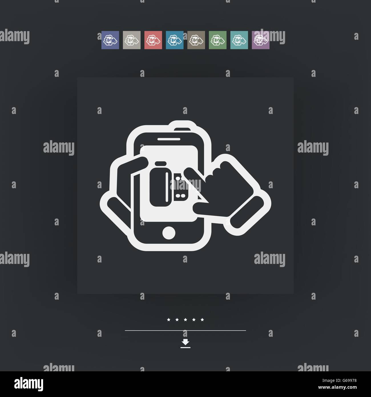 Photo application icon Stock Vector Image & Art - Alamy