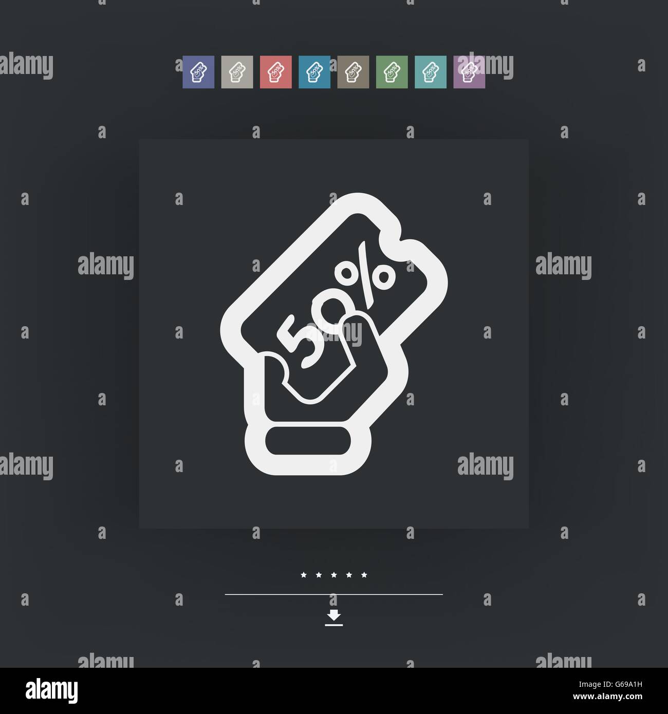 Discount label icon Stock Vector Image & Art - Alamy