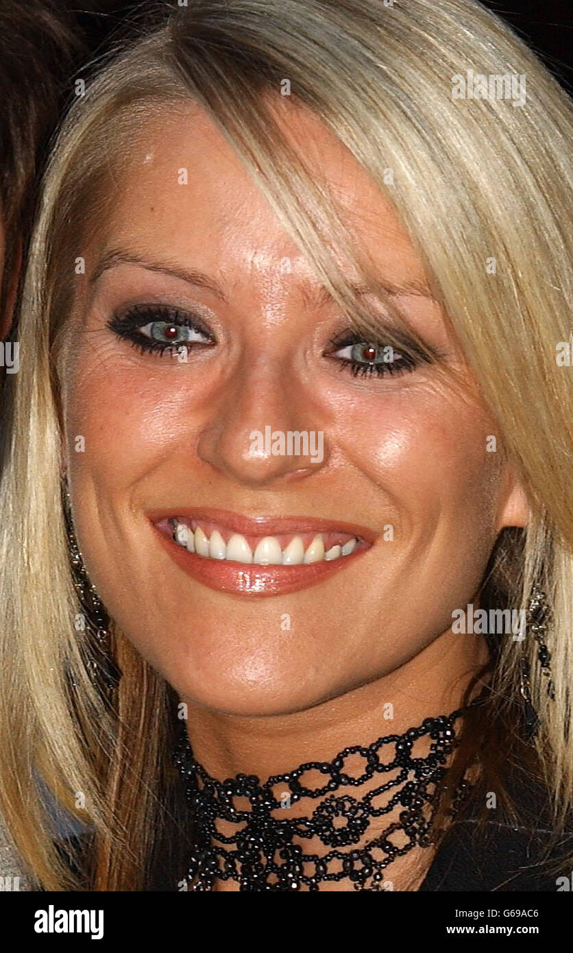 Footballers wives actress zoe lucker hi-res stock photography and ...