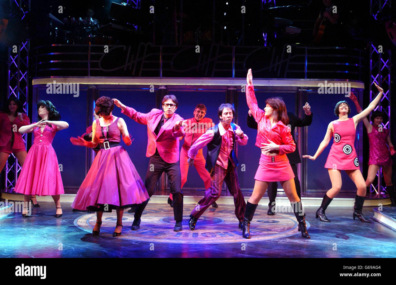 Cliff the Musical - cast Stock Photo - Alamy